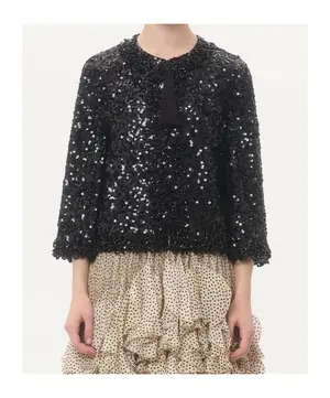 Valentino Garavani Embellished Sequin Jacket