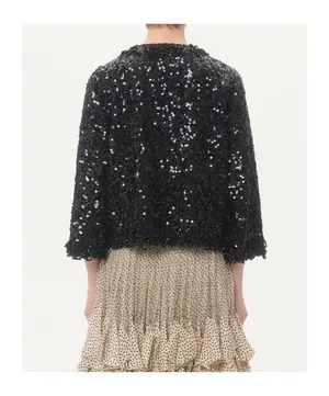 Valentino Garavani Embellished Sequin Jacket