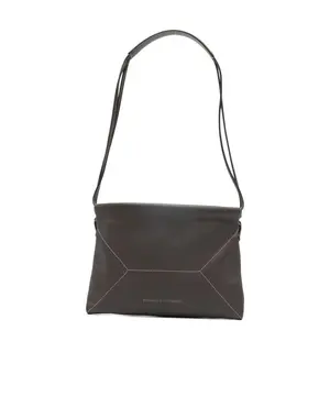 Brunello Cucinelli Leather Mini Crossbody Shoulder Bag