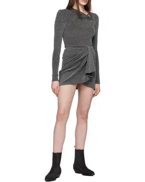 Isabel Marant Étoile Shimmer Draped Skirt