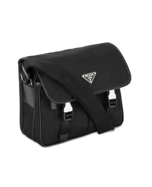 Prada Re-nylon Shoulder Bag - Black