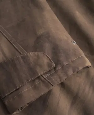 LES DEUX Corduroy-collar Jacket - Brown