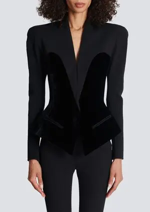 Balmain Slim-fitting Bustier Jacket