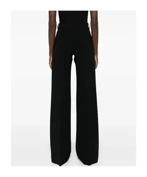 Ermanno Scervino Wide-leg Crepe Trousers