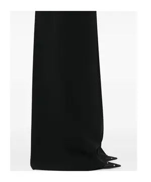 Ermanno Scervino Wide-leg Crepe Trousers