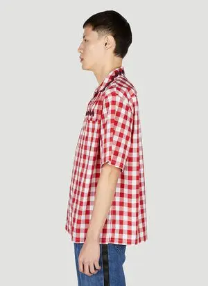 Prada Lapel Short-sleeved Shirt