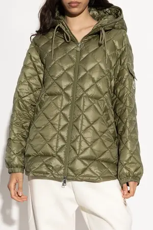 Moncler Quilted Zip-up Down Jacket - Green