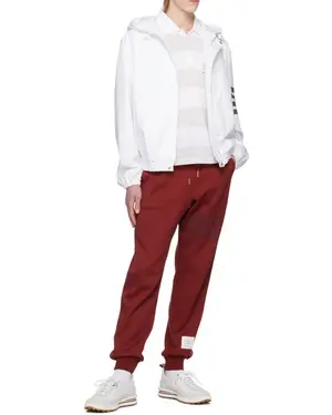 Thom Browne 4-bar Stripe Track Pants - Red