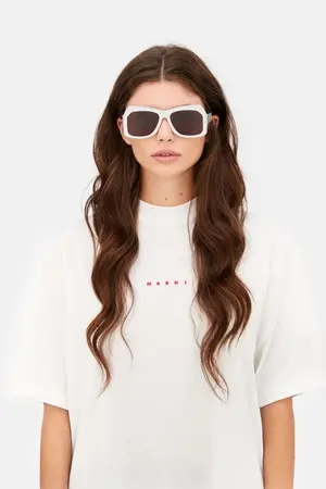 Marni Geometric Sunglasses