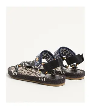 Valentino Garavani Open Toe Espadrille Sandal