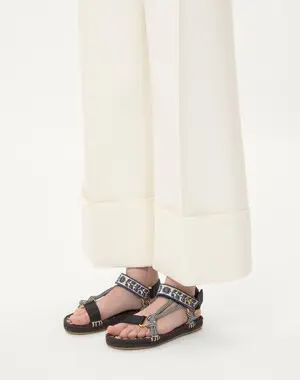 Valentino Garavani Open Toe Espadrille Sandal