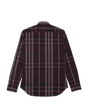 Burberry Plaid Shirt - Black
