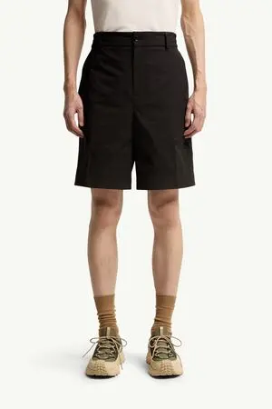 Moncler Textured Relaxed Fit Shorts