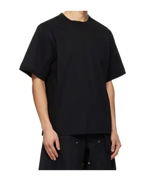 Sacai Short Sleeved Crewneck T-shirt
