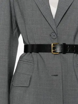 SEMICOUTURE Single Breasted Blazer - Grey