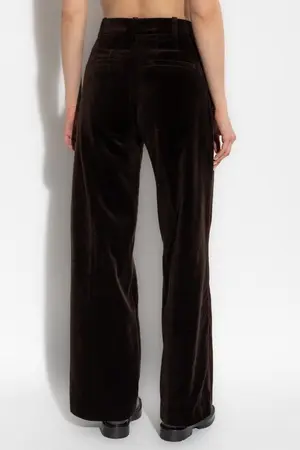 Zadig&Voltaire Velvet Wide-leg Trousers