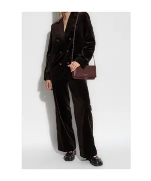 Zadig&Voltaire Velvet Wide-leg Trousers