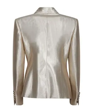TOM FORD Single Breasted Tailored Blazer - Brown