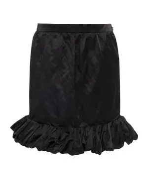 Chloé Ruffled Hem Mini Skirt