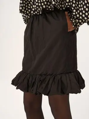 Chloé Ruffled Hem Mini Skirt