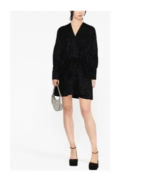 Isabel Marant Étoile Long-sleeve V-neck Dress