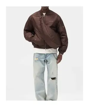 REPRESENT Smart Bomber Jacket - Brown