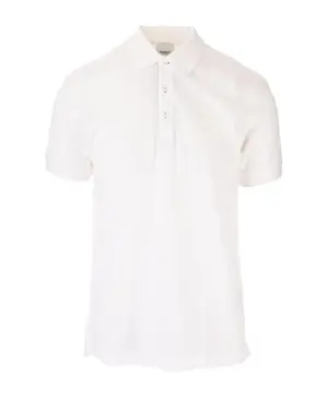 Burberry Monogram Motif Polo Shirt - White