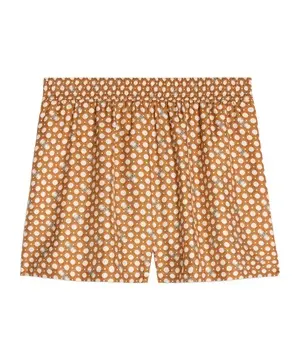Celine Silk Twill Pajama Shorts