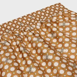 Celine Silk Twill Pajama Shorts