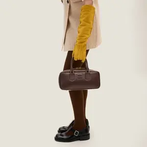 Miu Miu Leather Mary Jane T-bar Shoes