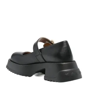 Marni Buckle Detailed Platform Mary Janes