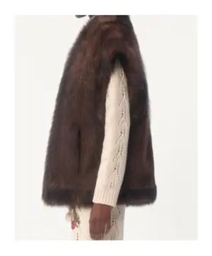 Valentino Garavani Shearling Waistcoat