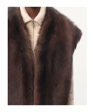 Valentino Garavani Shearling Waistcoat