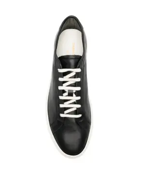 COMMON PROJECTS Round-toe Lace-up Low-top Sneakers - Black