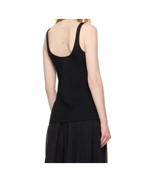 TOTEME Sabl Tank Top With Frayed Hem