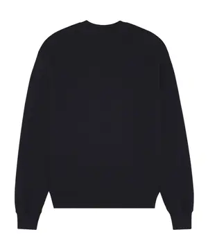 Maison Kitsuné Maison Kitsun Speedy Fox Long Sleeved Sweatshirt - Black