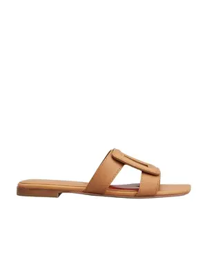 ROGER VIVIER Buckled Square Toe Mules