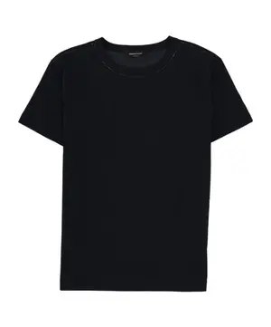 Fabiana Filippi Stitch Detail T-shirt - Black