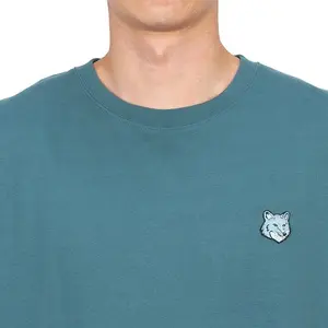 Maison Kitsuné Round Collar And Long-sleeved T-shirt