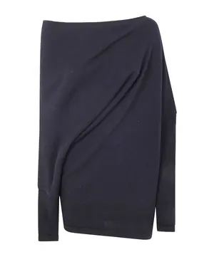 GIANLUCA CAPANNOLO One-shoulder Wool Knitwear