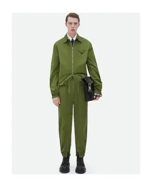 Bottega Veneta Zipper Detail Casual Pants