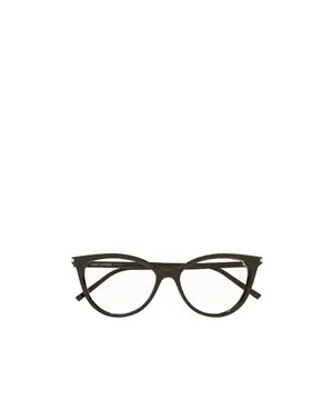 Saint Laurent Cat Eye Eyeglasses - Brown