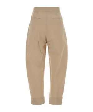 PT TORINO Cloe Pleated Tapered Pants - Beigw