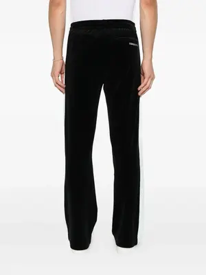 Casablanca Chenille Pleated Pants With Side Stripes