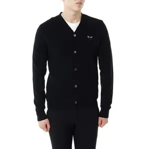Play Comme Des Garcon Logo Cardigan