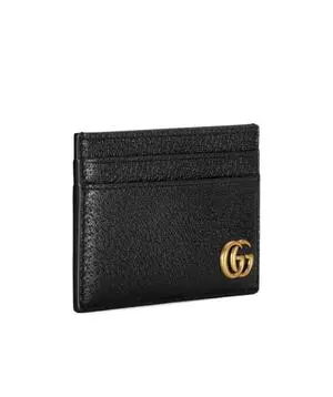 Gucci Gg Marmont Card Case - Black