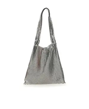 Rabanne Chainmail Detail Top Handle Bag