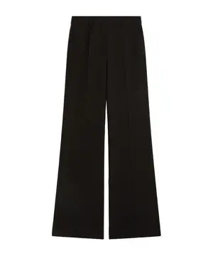 Sportmax Flared Tailored Trousers - Black