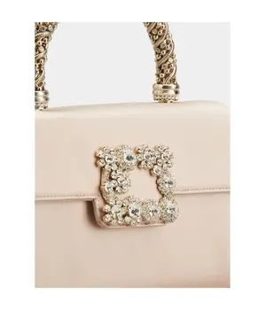 ROGER VIVIER Embellished Foldover Top Tote Bag