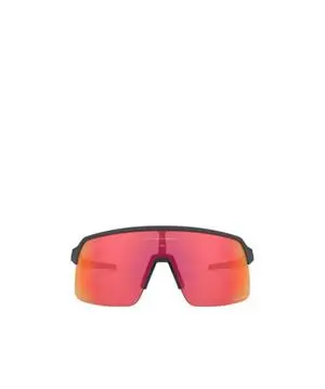 Oakley Logo Sports Sunglasses - Red